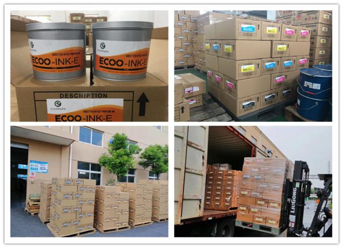 CMYK Pigment 12000rph Offset Sheetfed Printing Ink