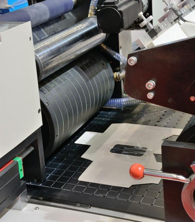 Automatic Tissue Napkin Paper Box Window Box Patching Machine