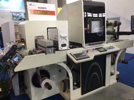 330mm Digital Label Sticker Foil Stamping Varnish Inkjet Printer