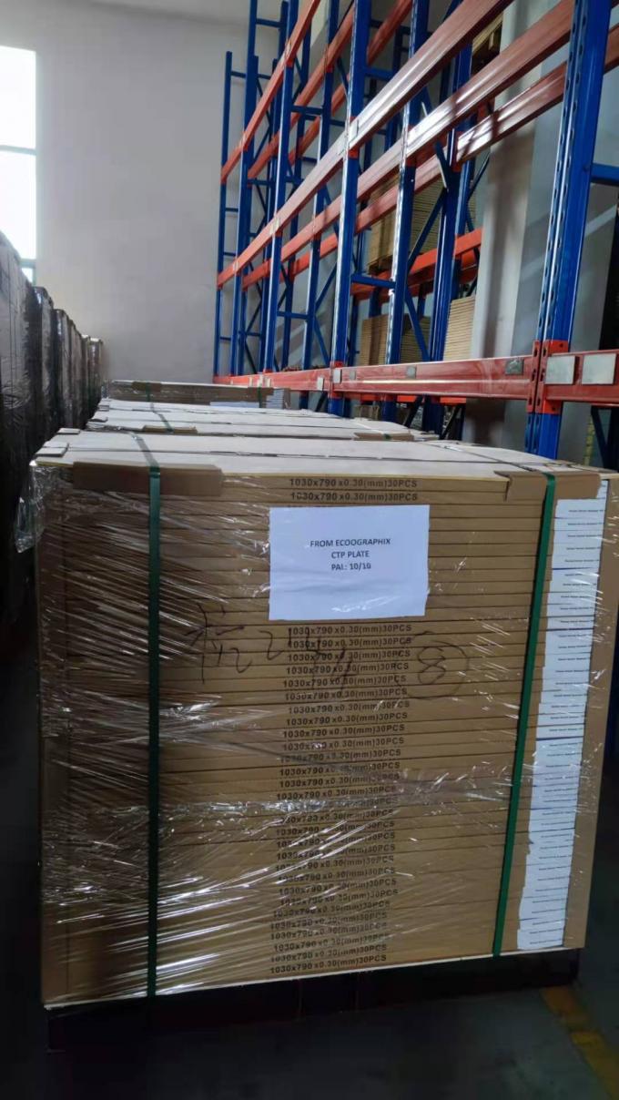 Commercial CTP Printing Plates Single Layer Aluminum CTCP Plate