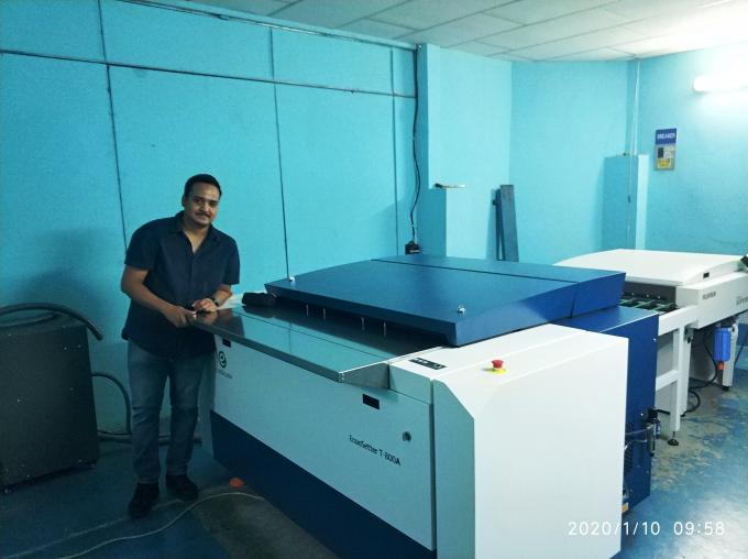 8up Thermal Ctp Machine Manual For Offset Printing High Speed 2400dpi