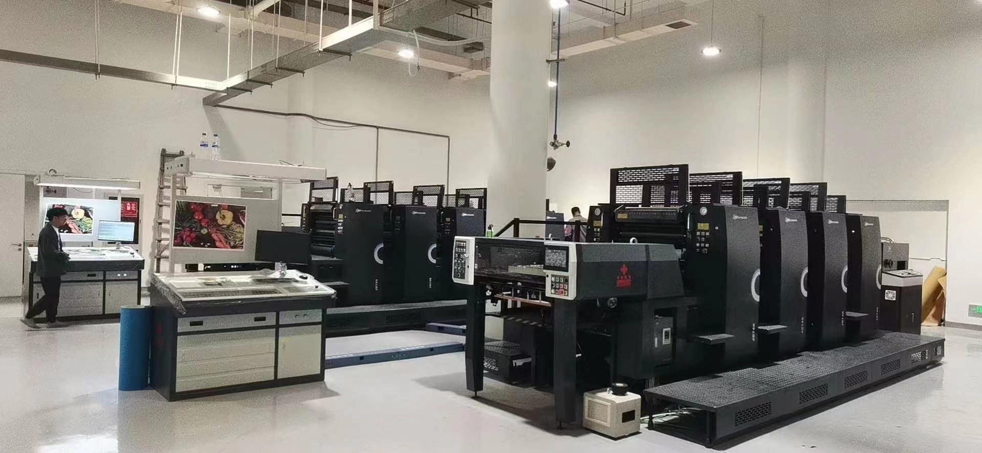 Lithographic Multiple Color A2 Format Offset Printing Machine For Book ...