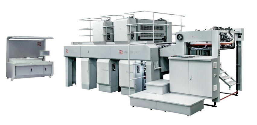 A2 Perfector Two Colors Double Side Litho Offset Printing Machine