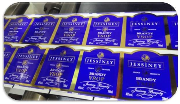 6 Colors Digital Label Printing Machine 75m/Min Uv Inkjet Label Printer